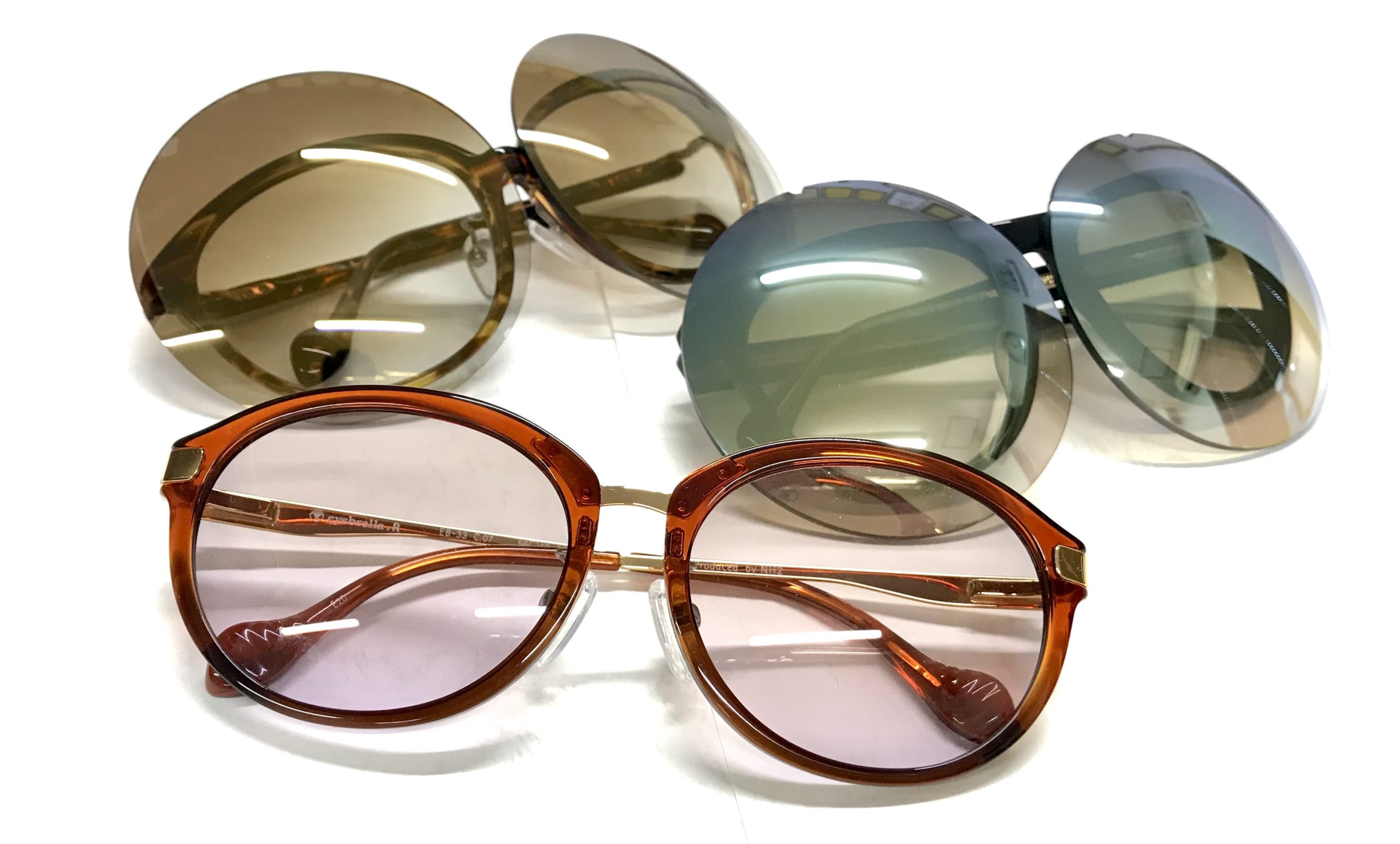 にゃんグラス 老眼鏡 贈りものルーペ 3度数セット 鯖江製 乾レンズ